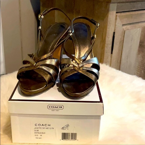 Coach | Shoes | Coach High Heels | Poshmark